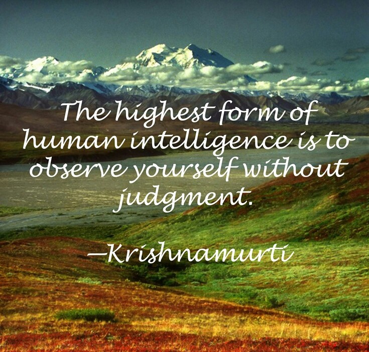 Mindful May – Being the observer – Rambling Yogi